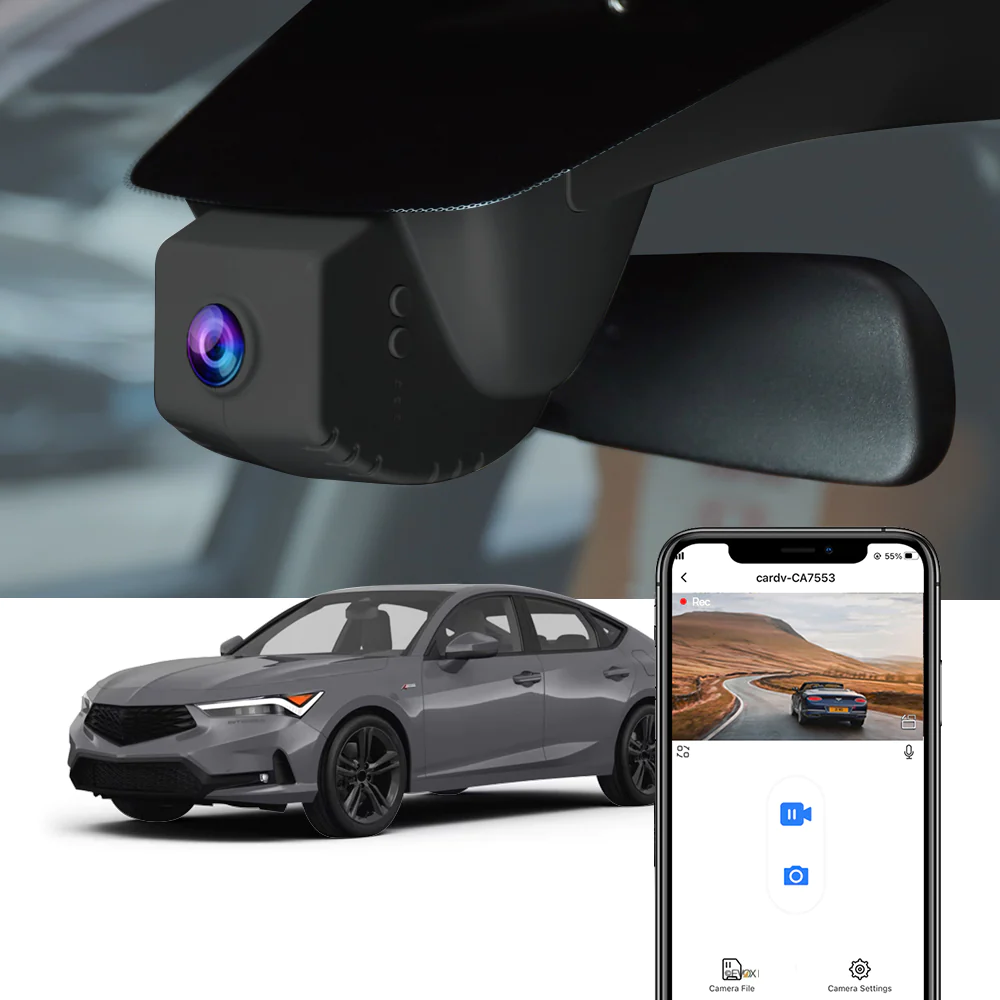 Integrated Dash Cam for 2023-2024 Acura Integra - Dash Cam Direct