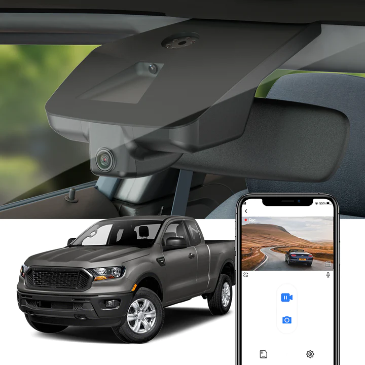 Integrated Dash Cam for Ford Ranger 2019-2023 4th Gen (Only for North ...