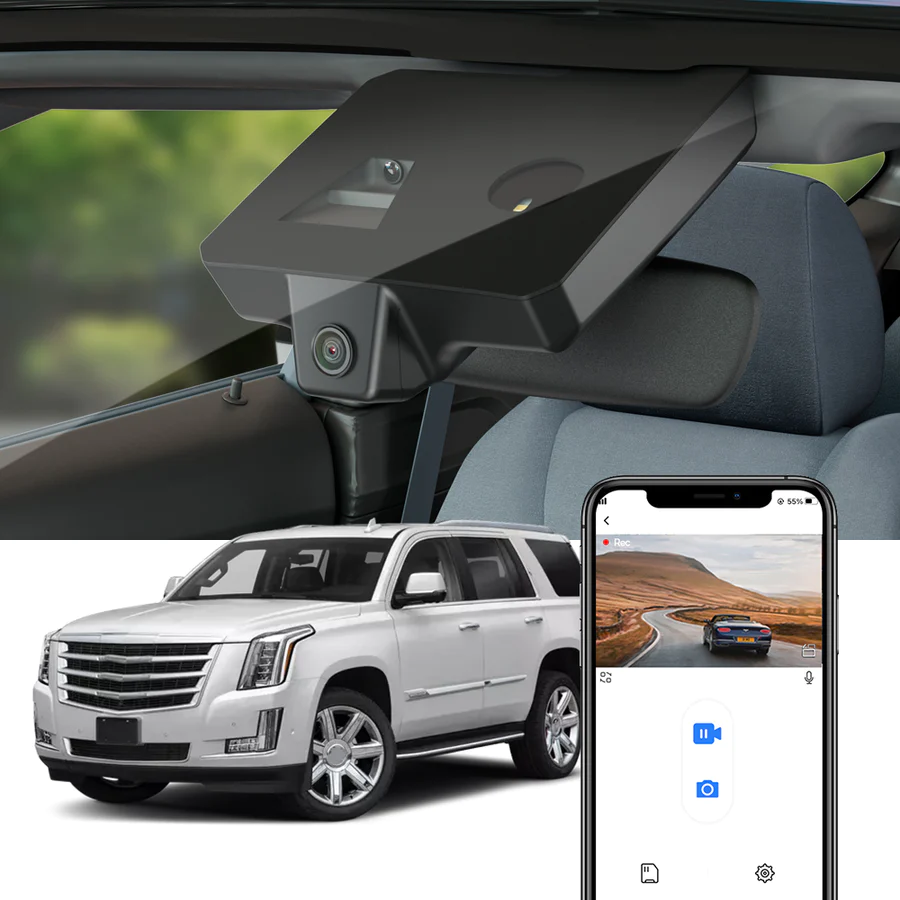 Integrated Dash Cam for Cadillac Escalade 2015 - 2020 4th Gen - Dash ...